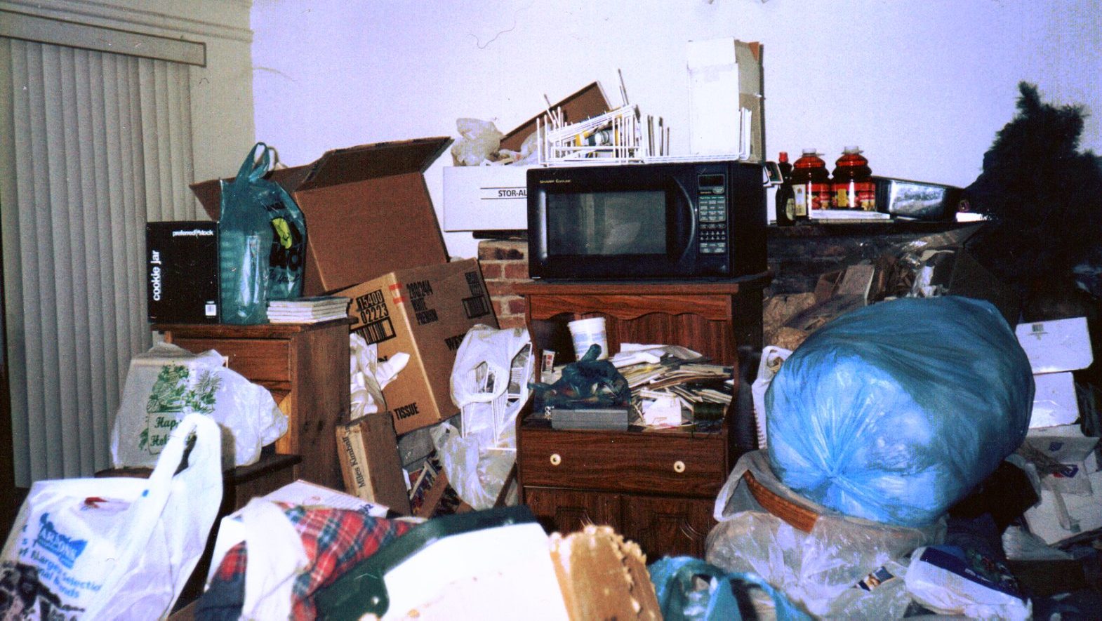 Hoarding is common. A local woman wants help to be just as common ...