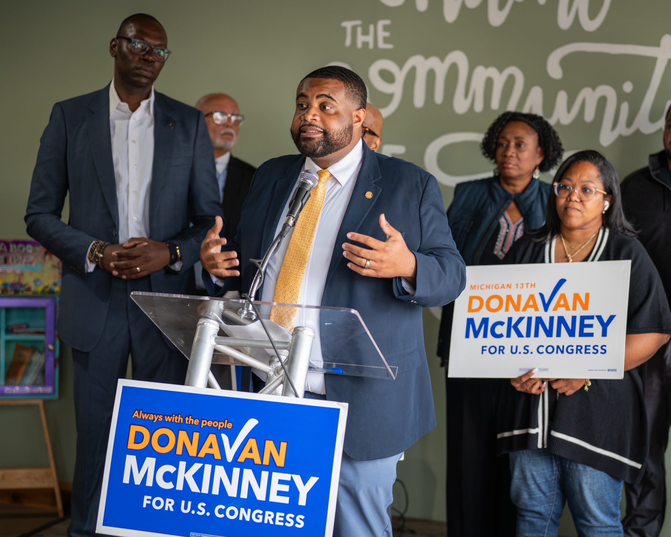 Detroit Black political leaders rally behind Donavan McKinney - WDET ...
